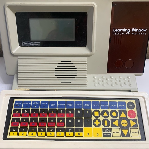 VTEC | Toys | Vintage Vtec Learning Window Teaching Machine | Poshmark